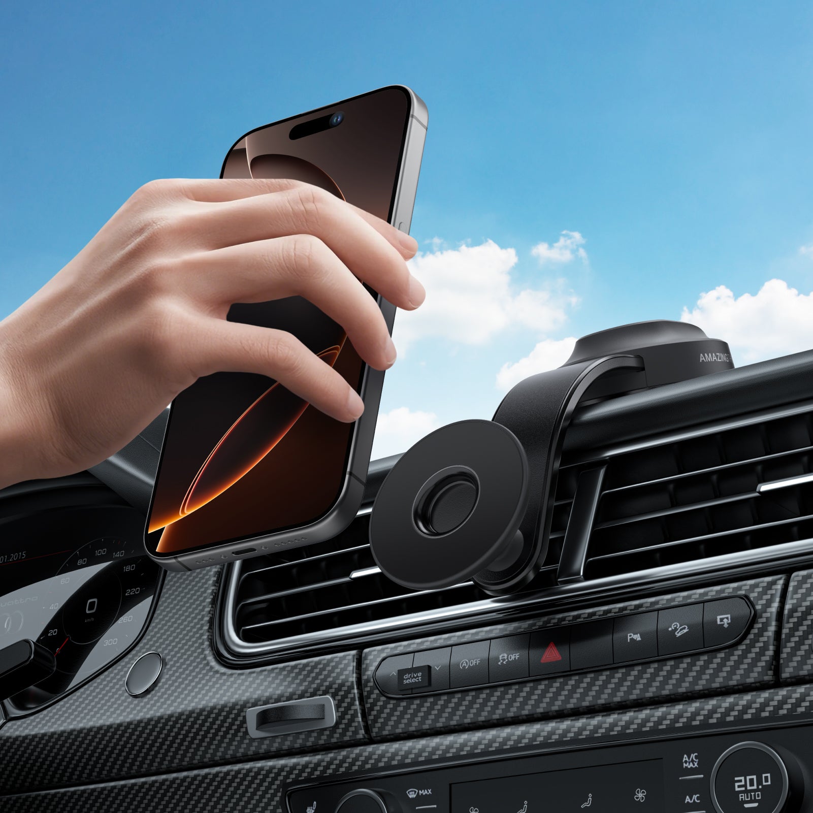 AMAZINGTHING | Explorer Pro Magnet | Magnetic MagSafe Car Mount Series